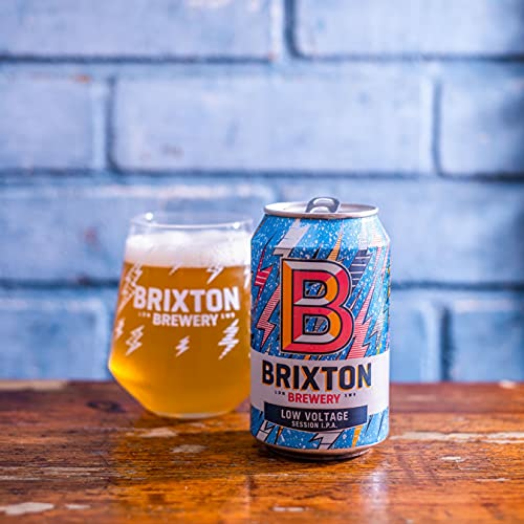 Brixton Brewery Low Voltage IPA 12 x 330 ml Can - The Buzz Inn Bar ...